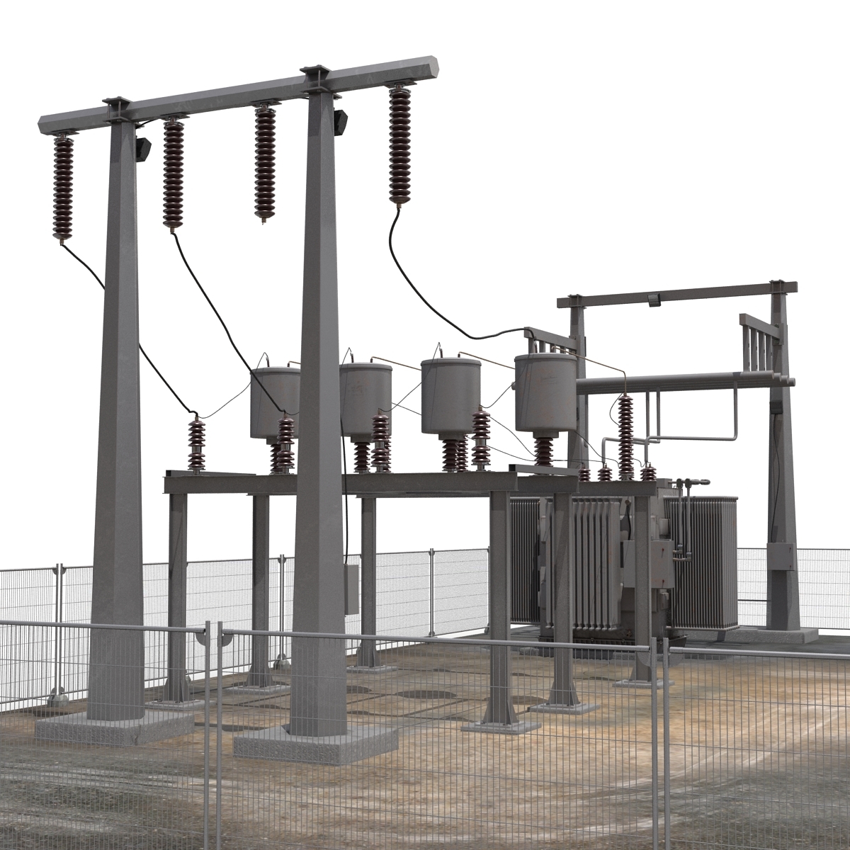 substation 2 3d model