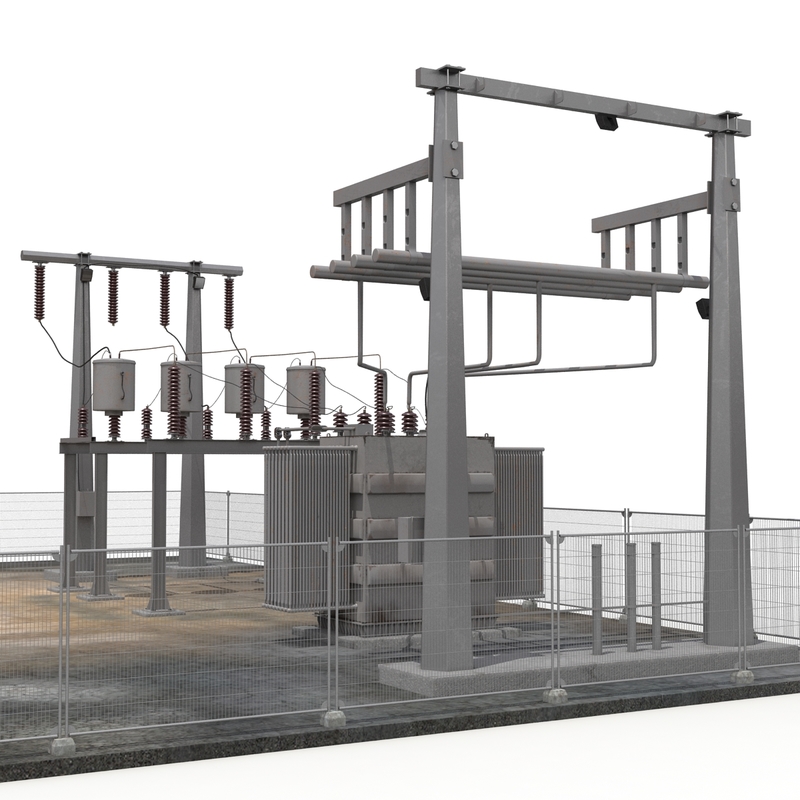substation 2 3d model