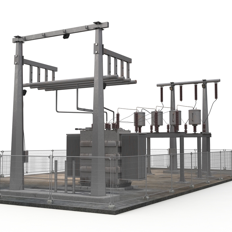 substation 2 3d model