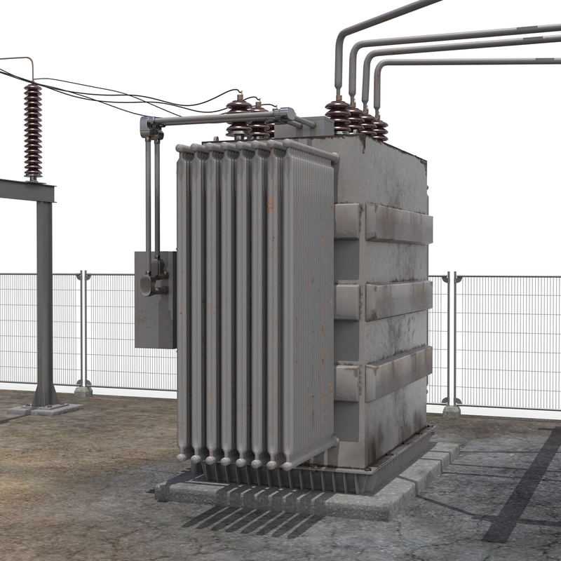 substation 2 3d model