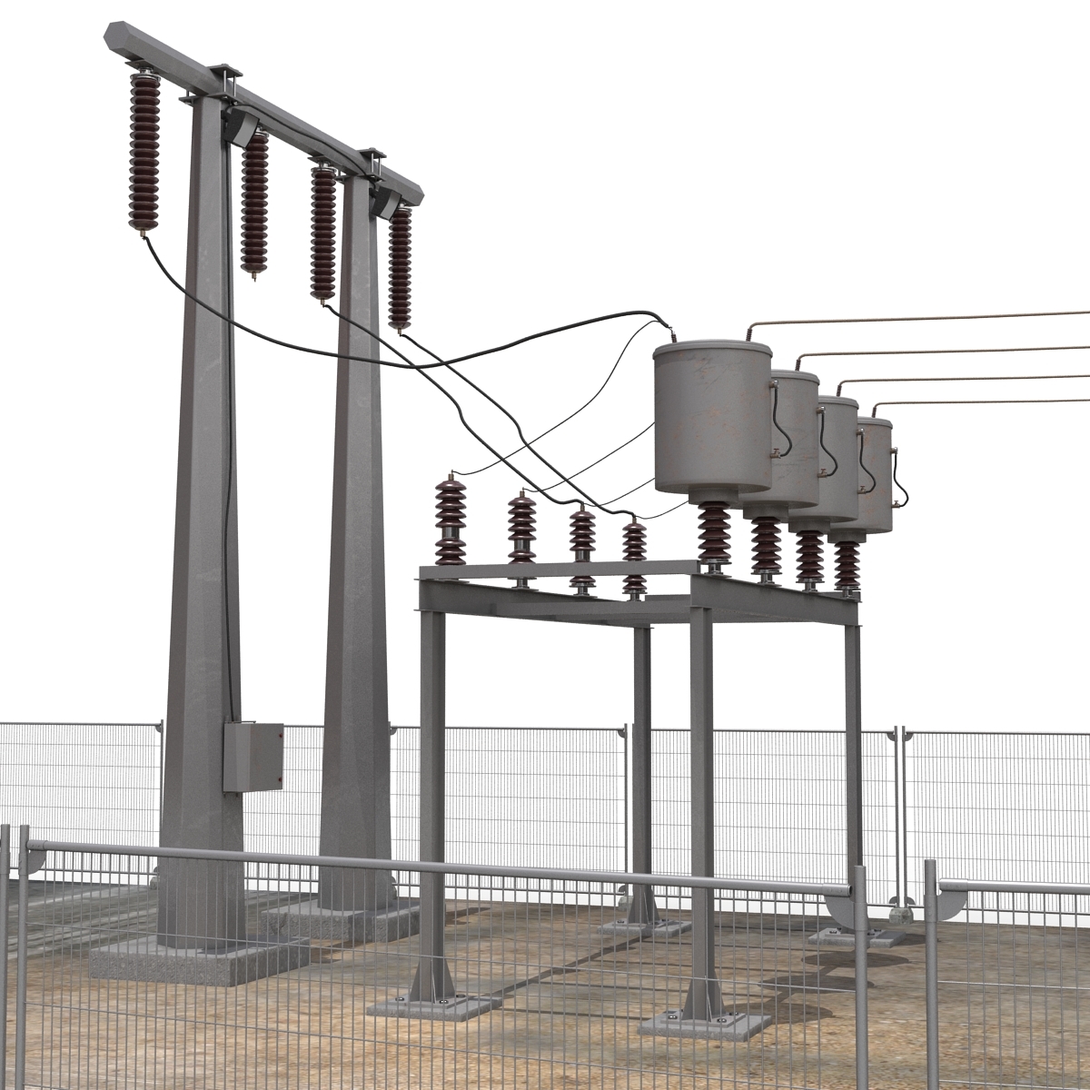 substation 2 3d model