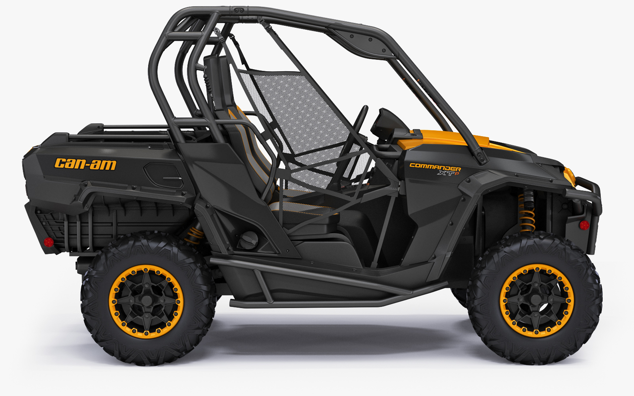 bombardier can-am commander xt-p 3d model