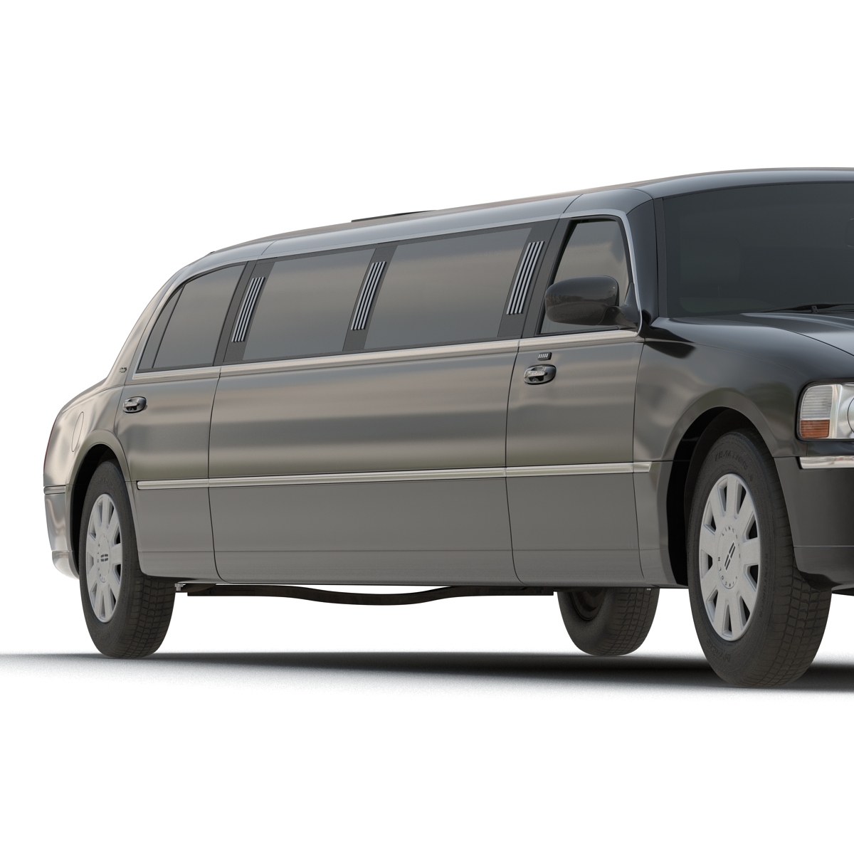 stretch car limousine black max