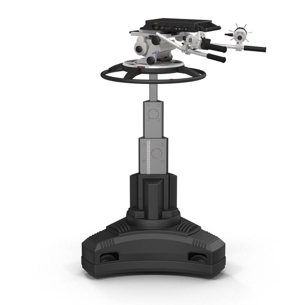 tv studio camera pedestal 3d model