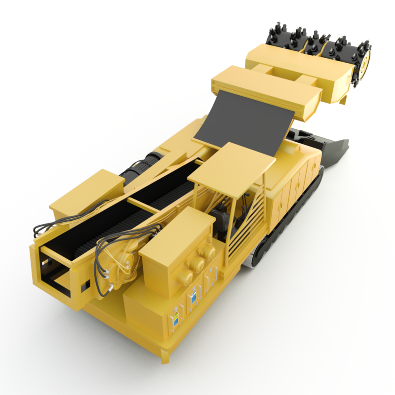 ml340 continuous miner machine max