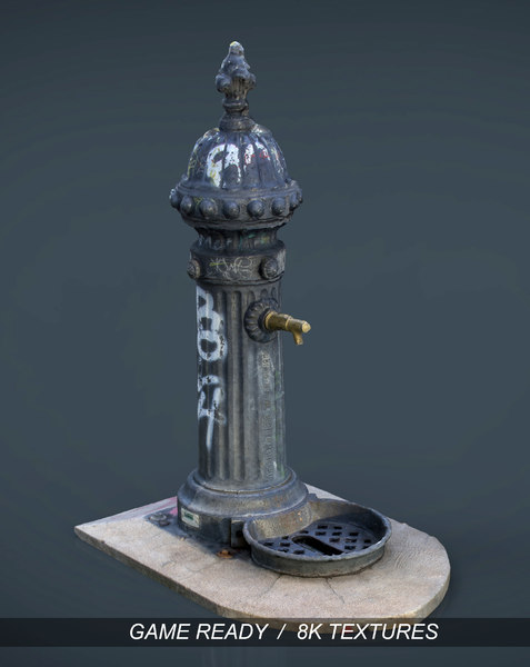 modèle 3D de Fontaine 1 - TurboSquid 1002303