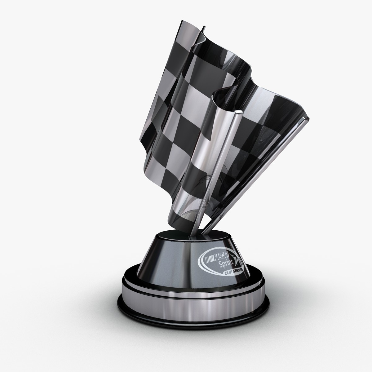 nascar cup trophy 3d model