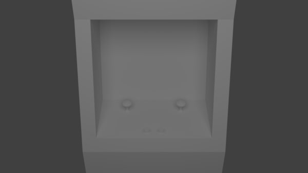 arcade machine 3d model