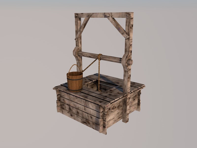 c4d water medieval