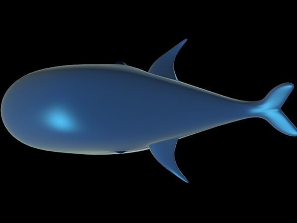 whale 3d model
