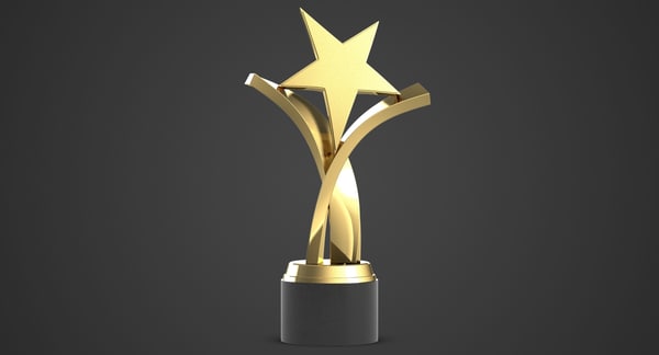 award trophy 3d model