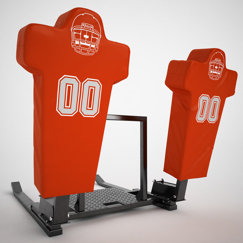 3d model football dummy training
