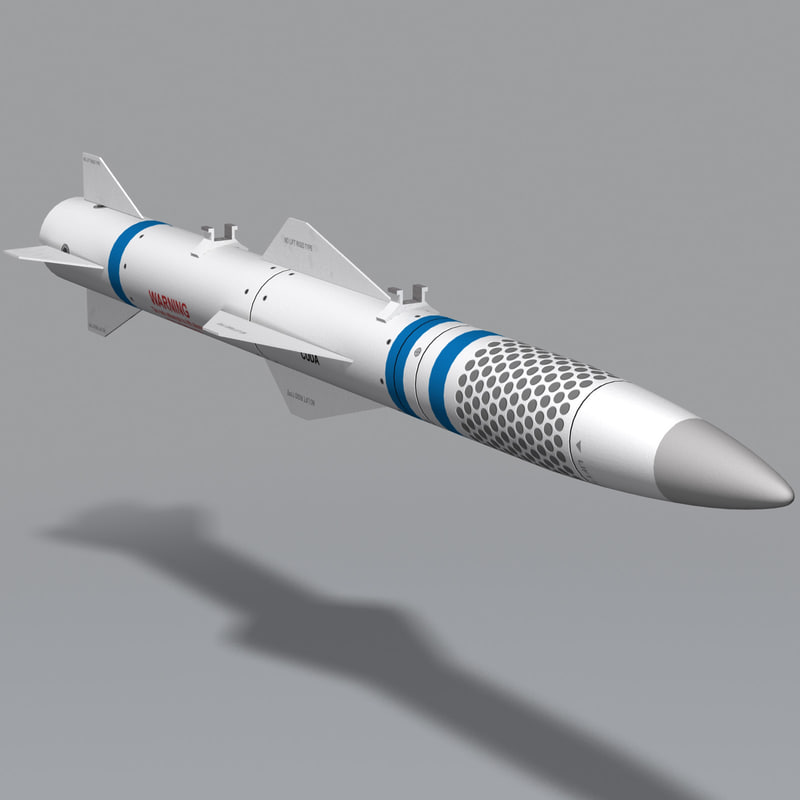 3d model cuda missile