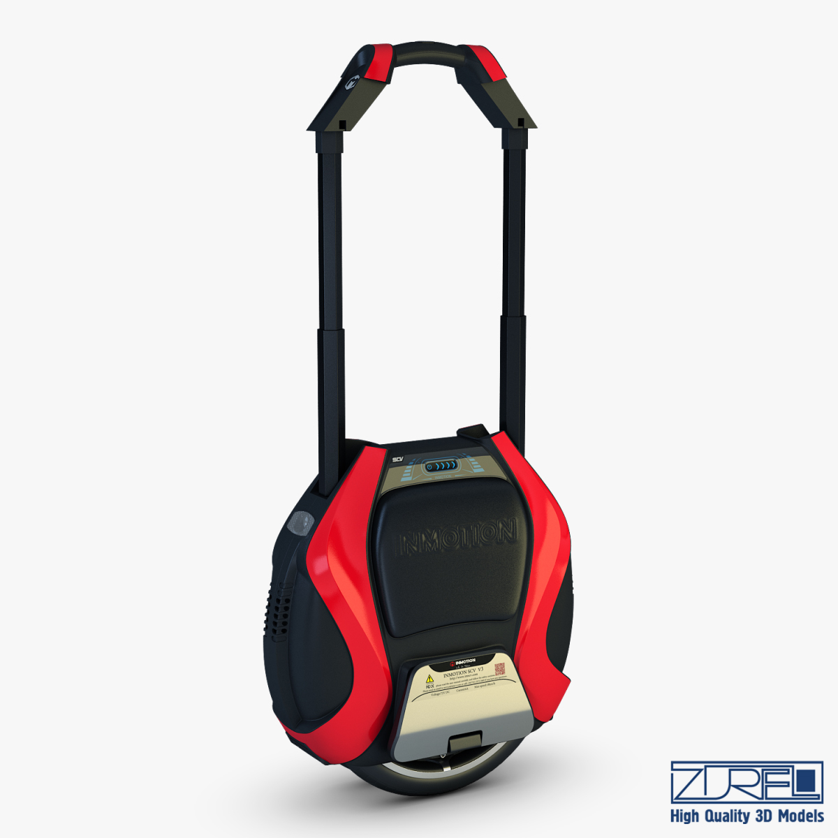 inmotion v3 pro red 3d max