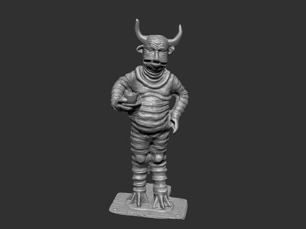 psychedelic 8k 3d model