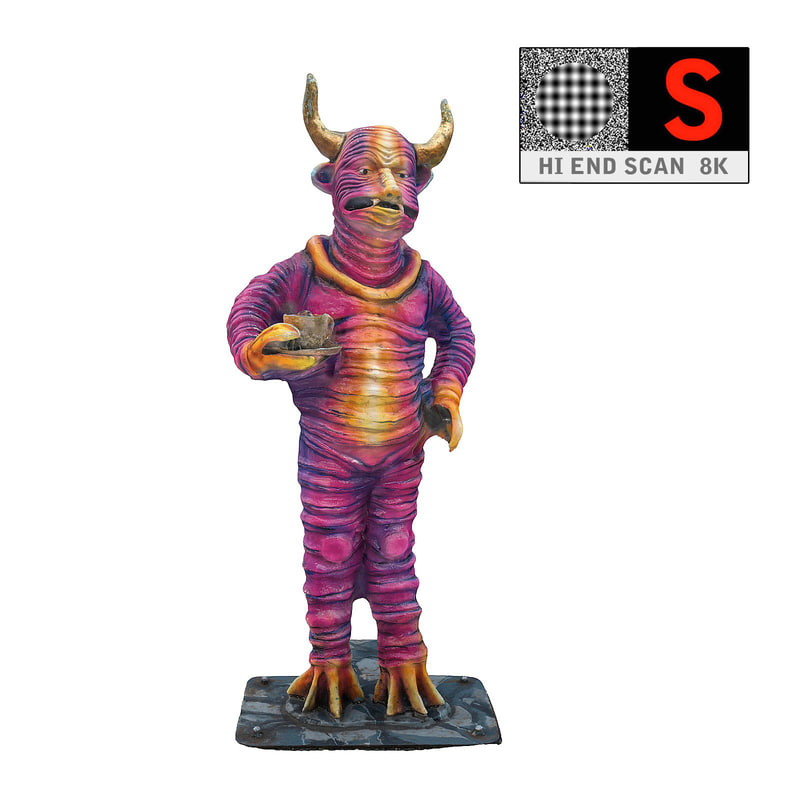 psychedelic 8k 3d model