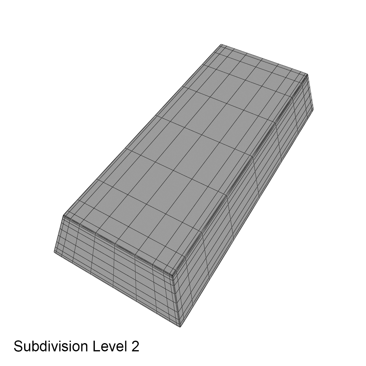 gold ingot 3d model