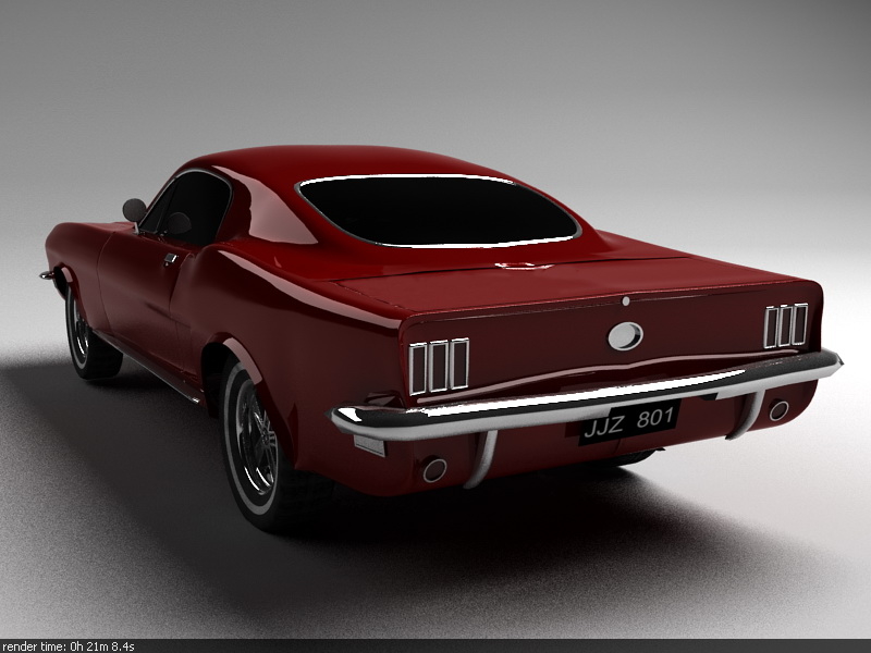 old car 3d model
