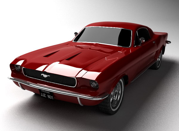 Ford Mustang 3D Models for Download | TurboSquid