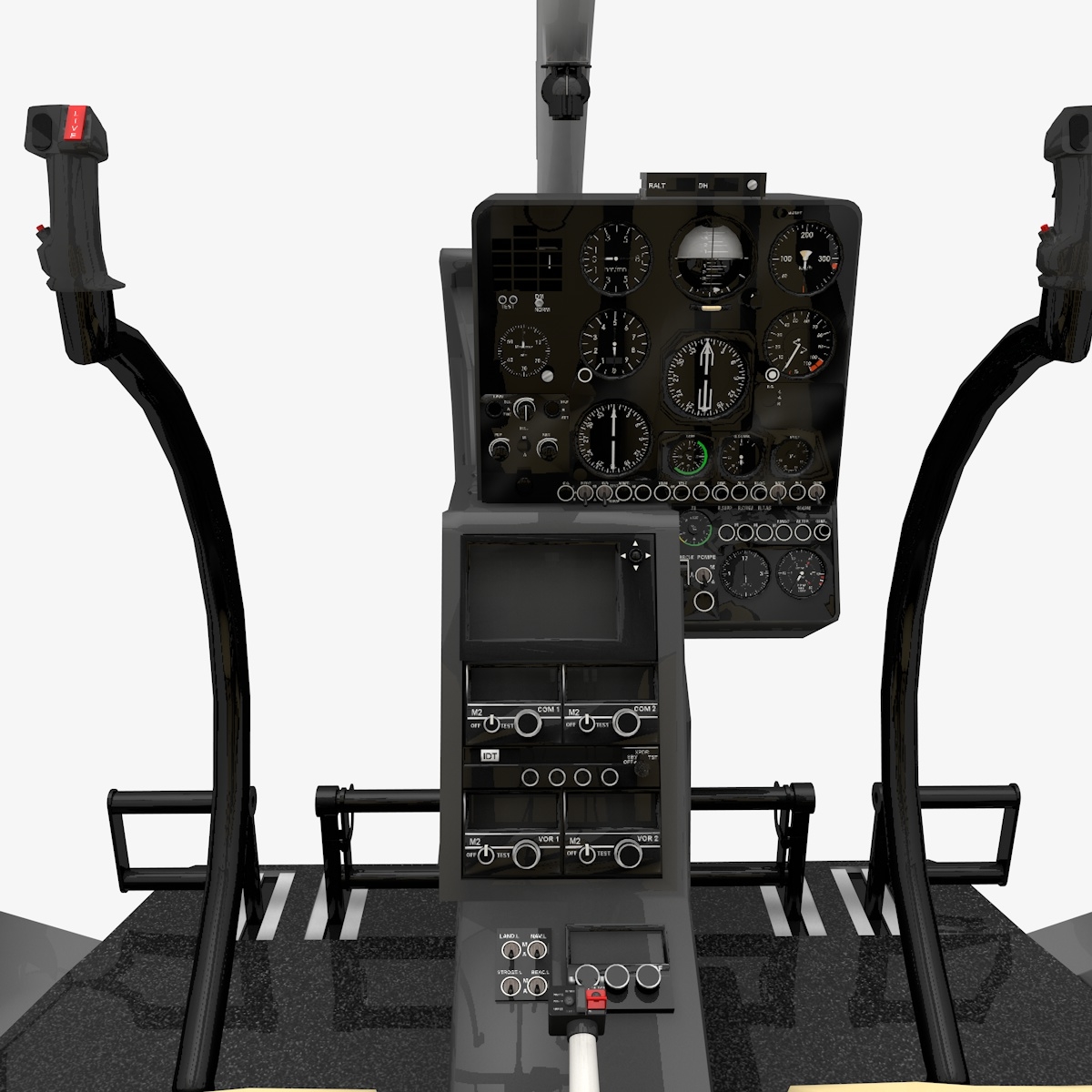 gazelle helicopter obj