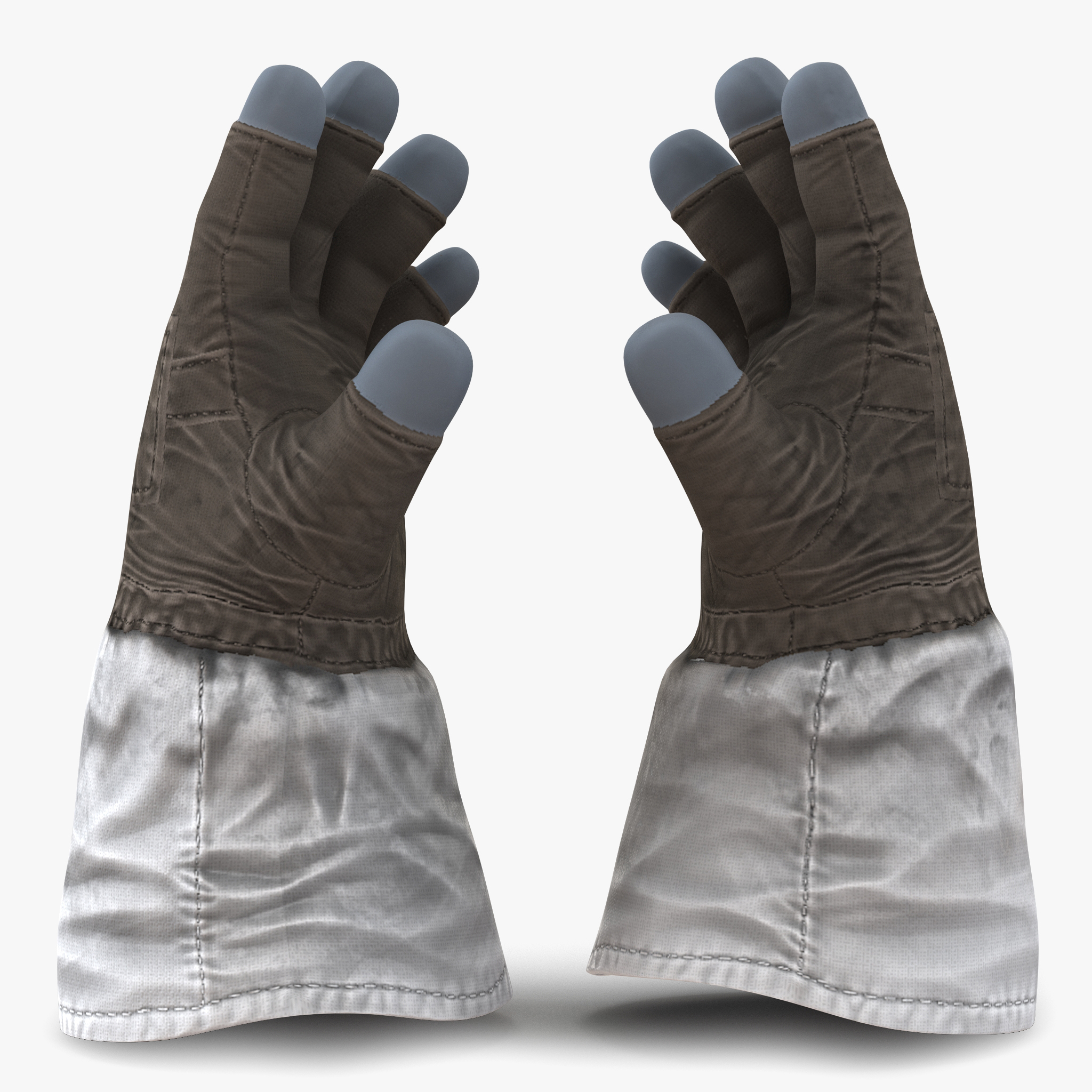 3d space gloves model