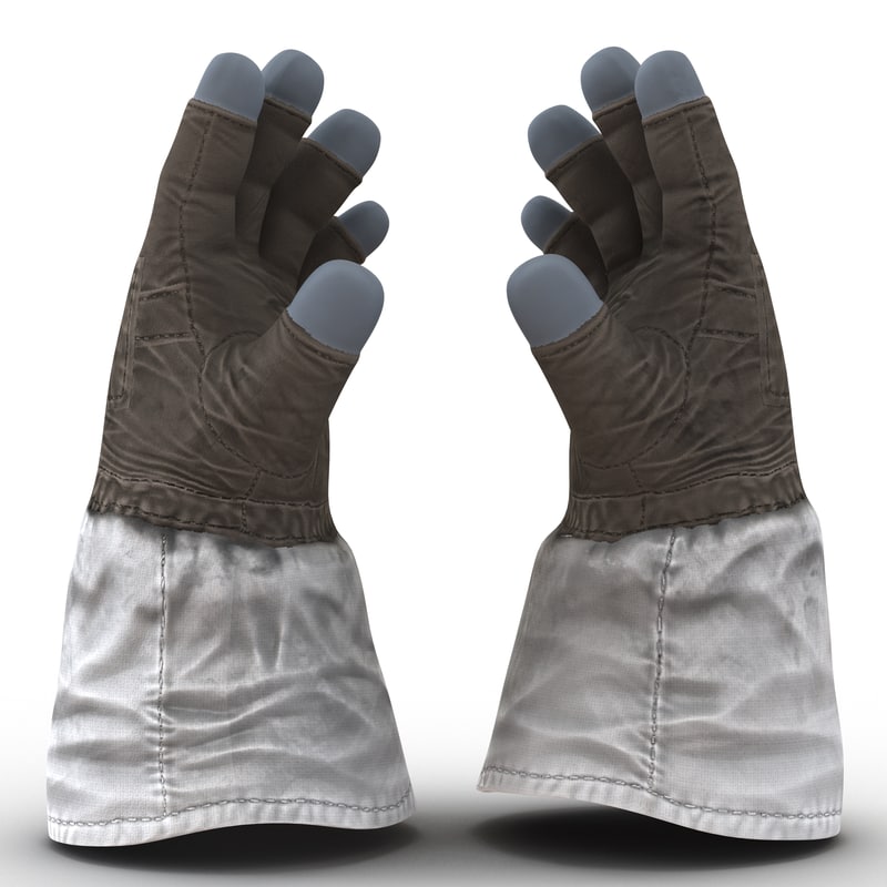 3d space gloves model