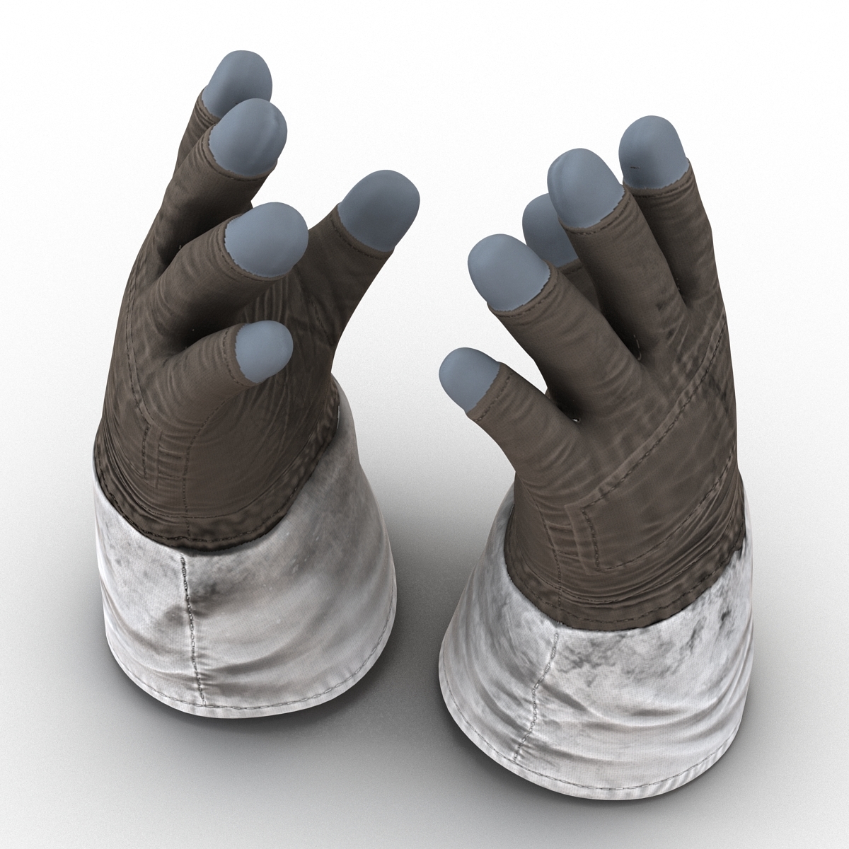 3d space gloves model