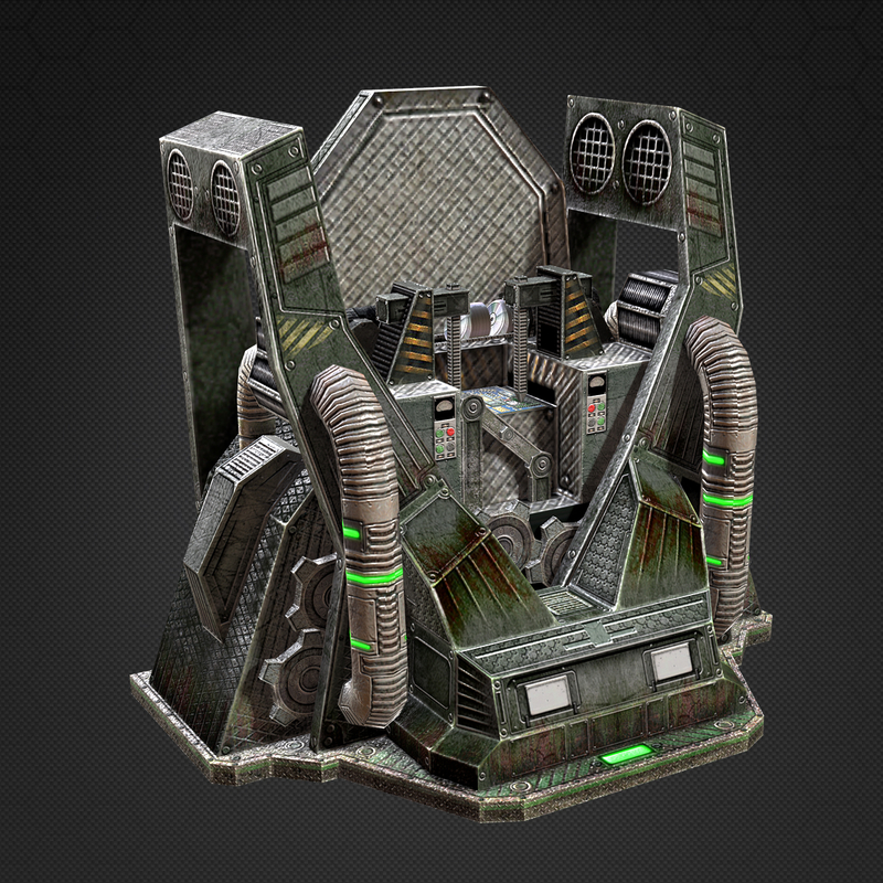 low-poly craft machines max