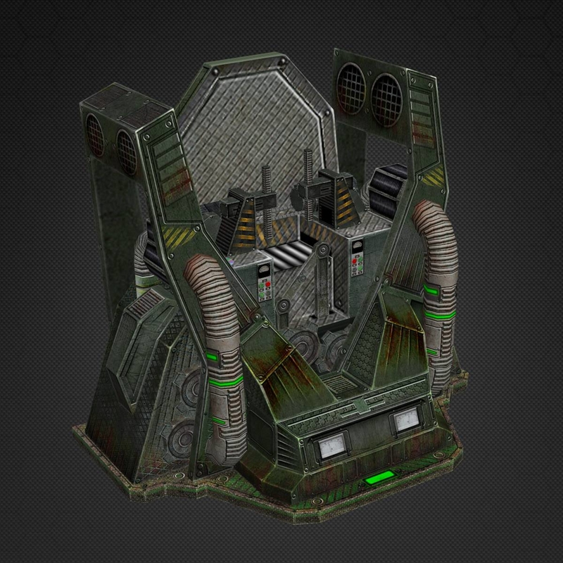 low-poly craft machines max