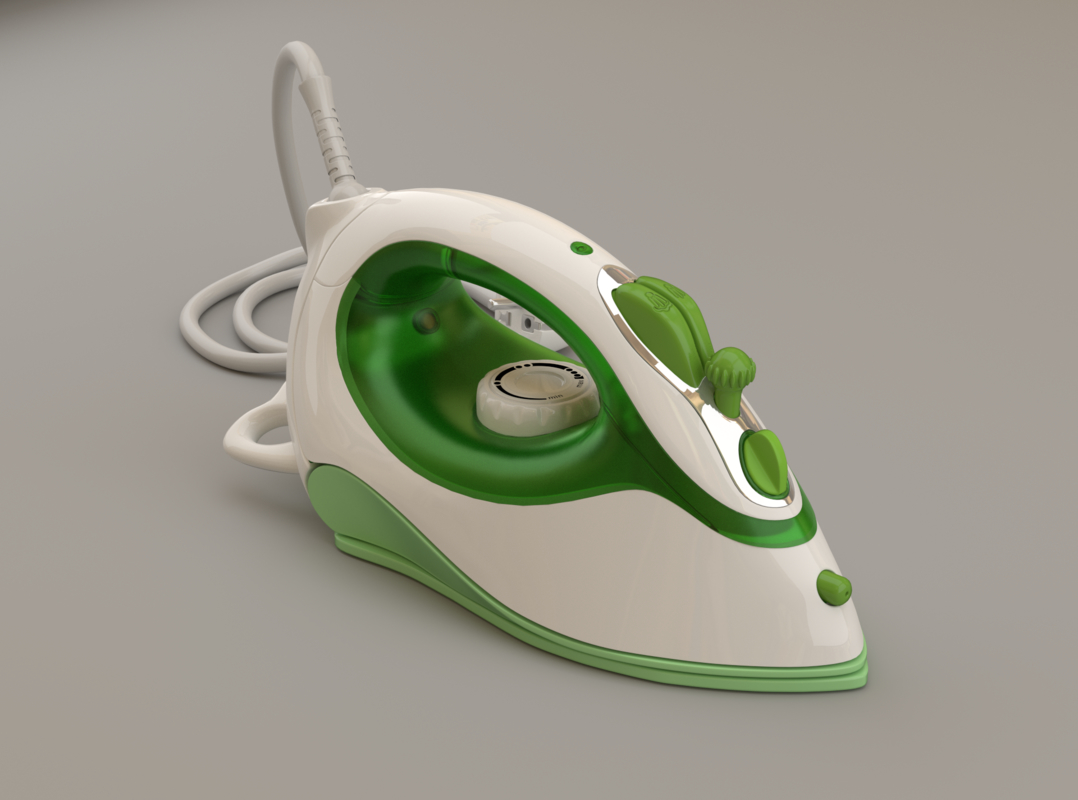 clothes iron 3d model