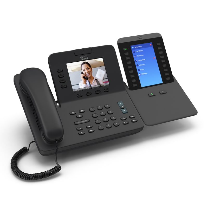 3d model cisco unified ip phone