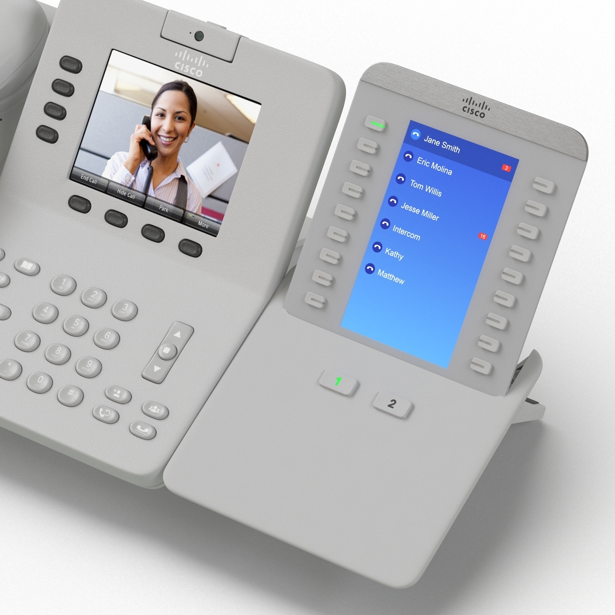 cisco unified ip phone 3d model