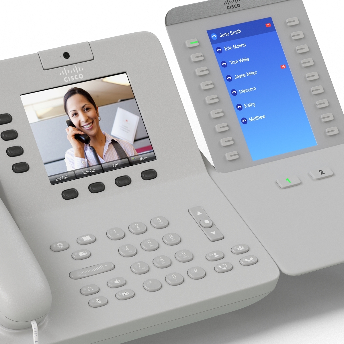 cisco unified ip phone 3d model