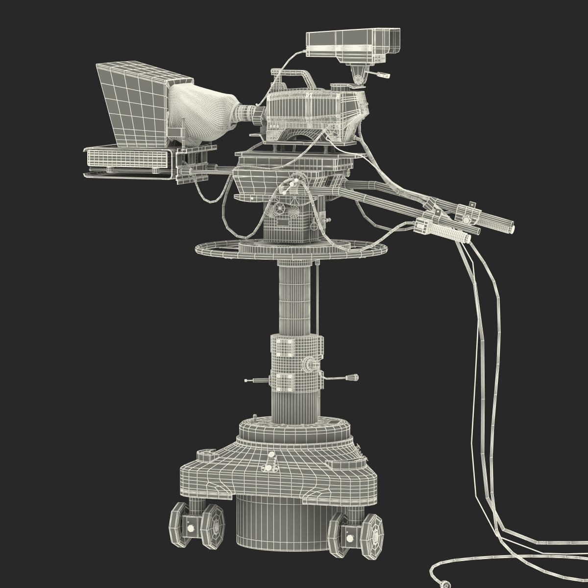 tv studio camera generic max