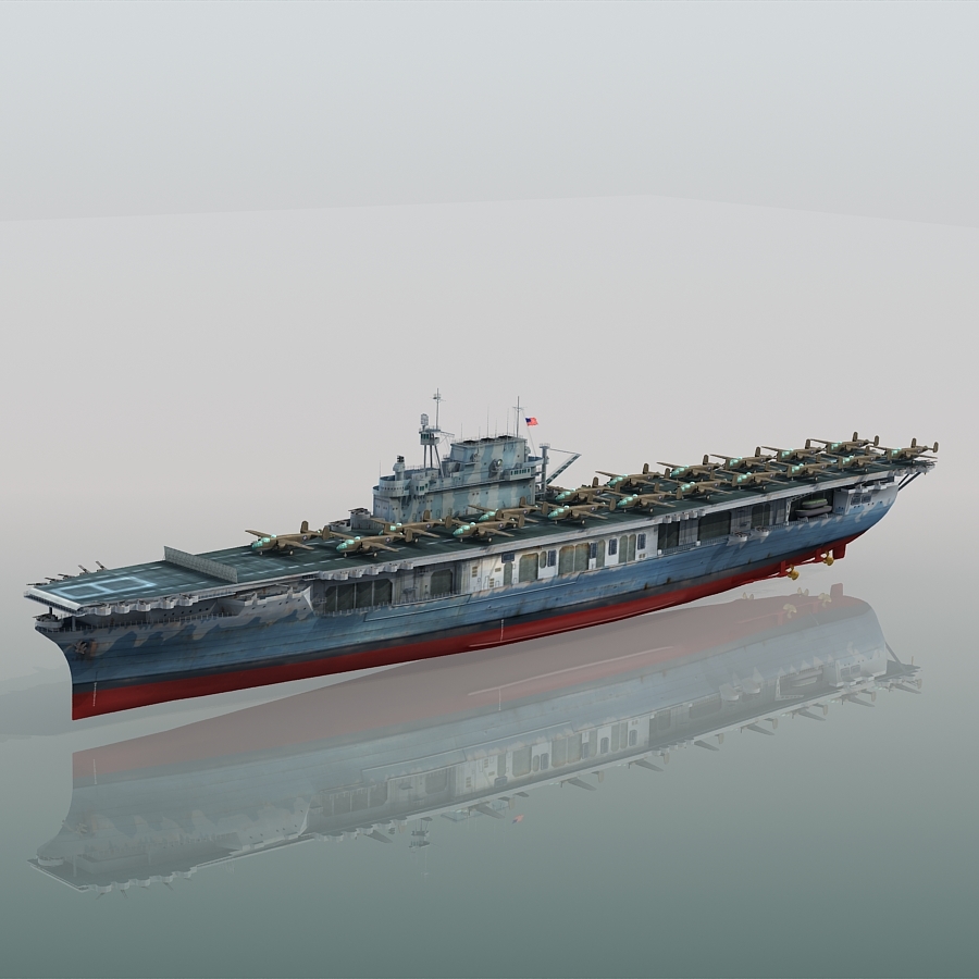uss hornet cv-8 doolittle 3ds