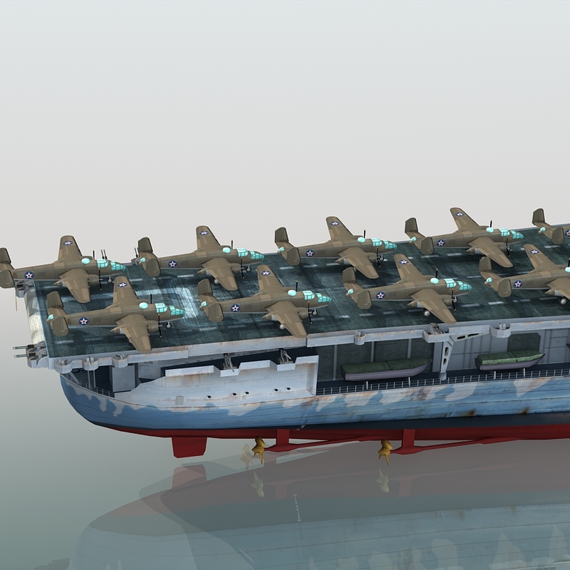 uss hornet cv-8 doolittle 3ds