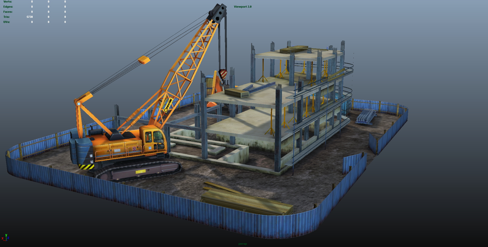 construction - 3d model