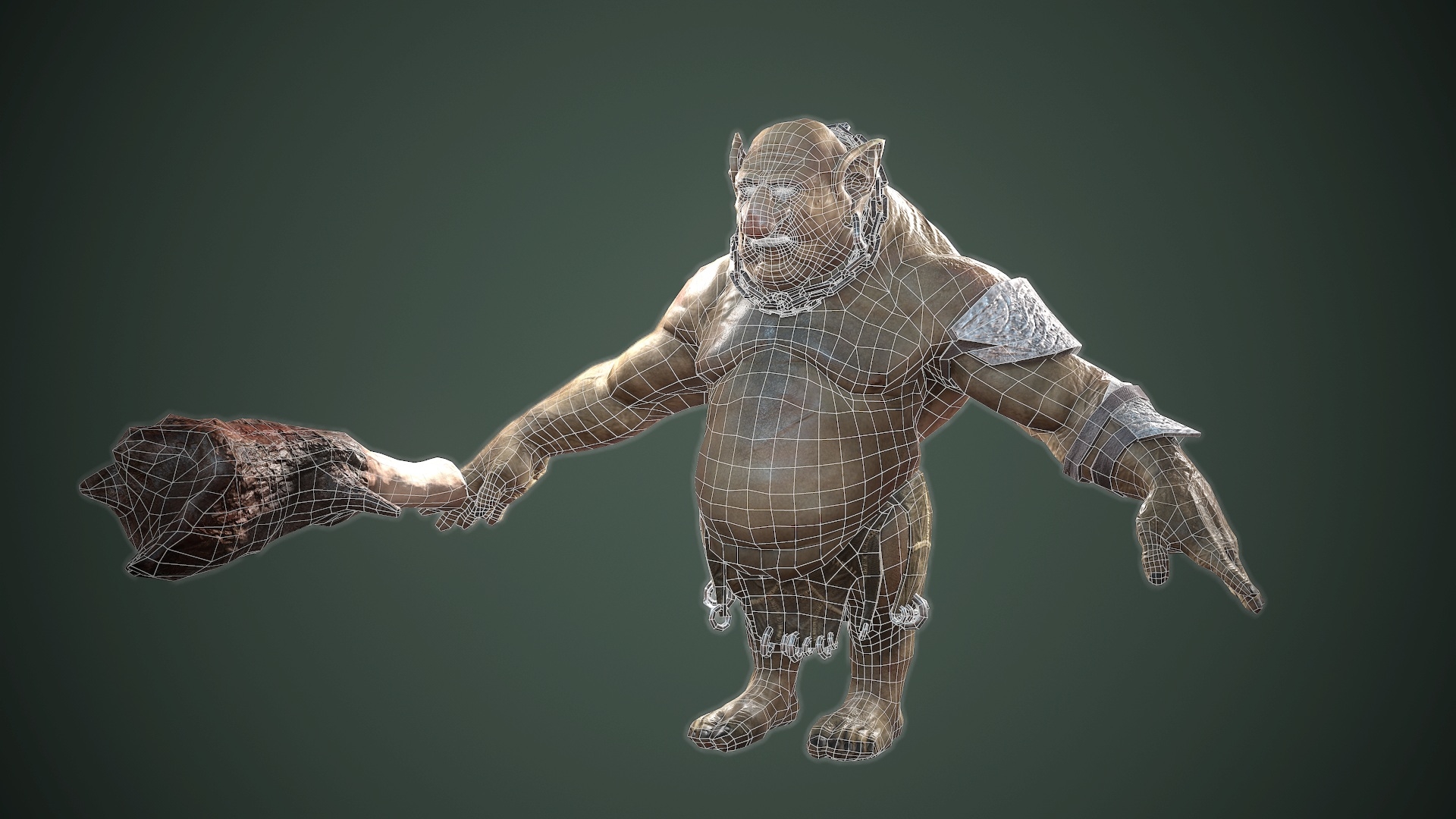 trolls games 3d model