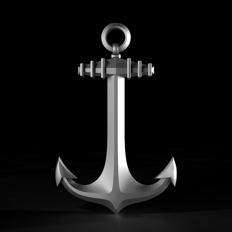 Âncora de navio decorativo Modelo 3D - TurboSquid 1004188