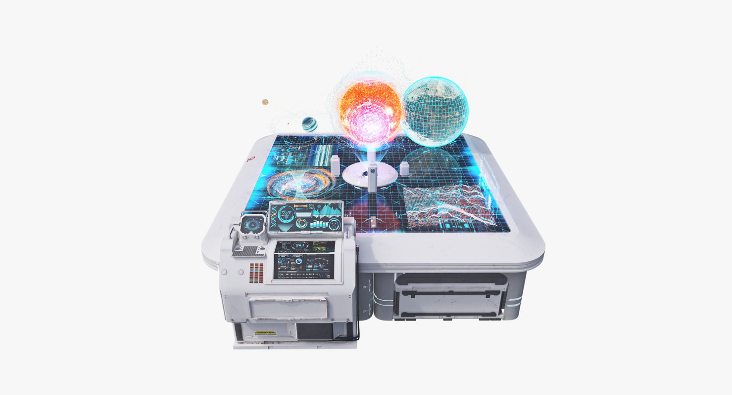 table 2 holograms 3d model