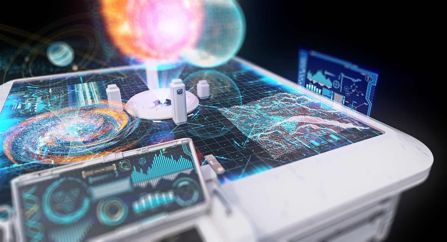 table 2 holograms 3d model