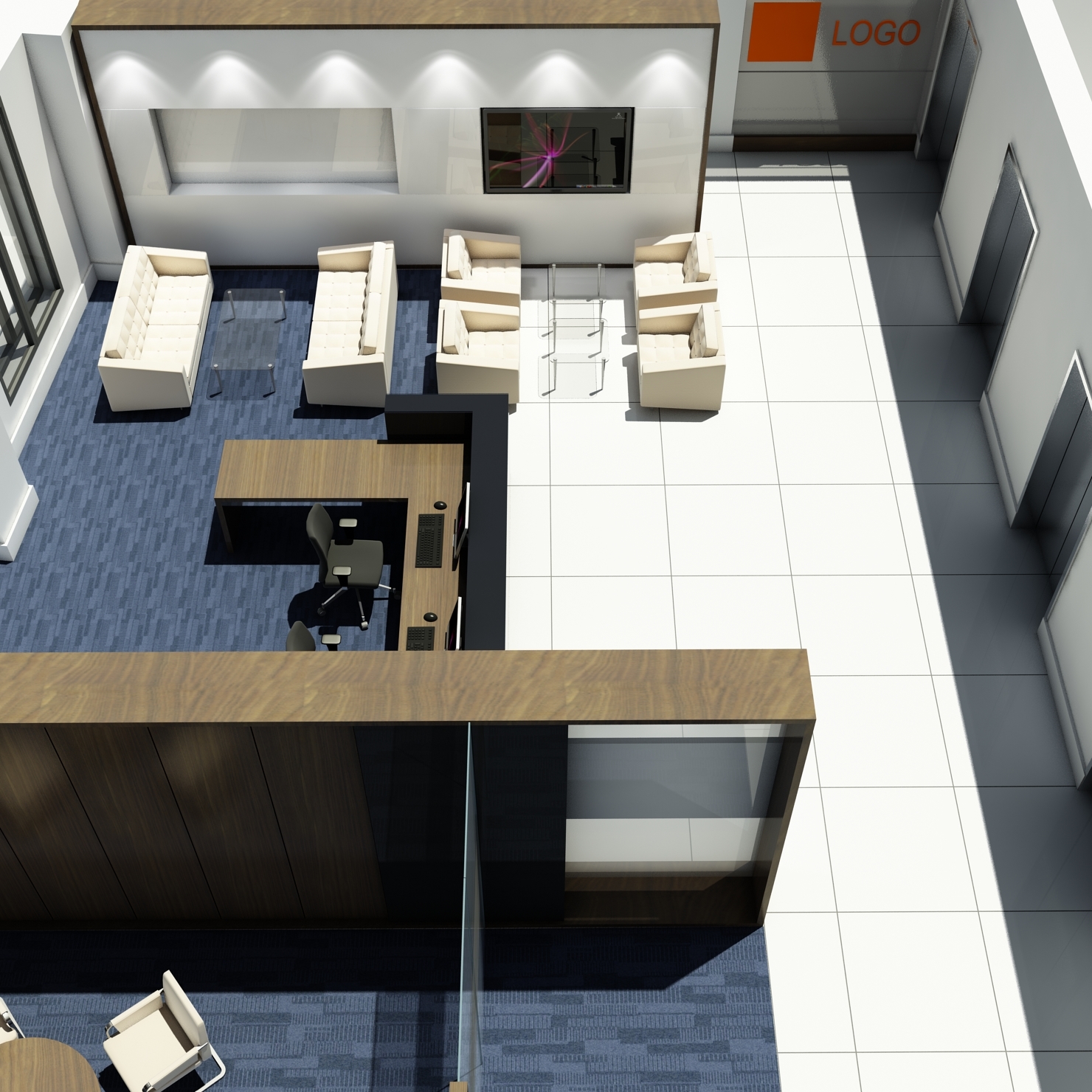 office plan 3d model