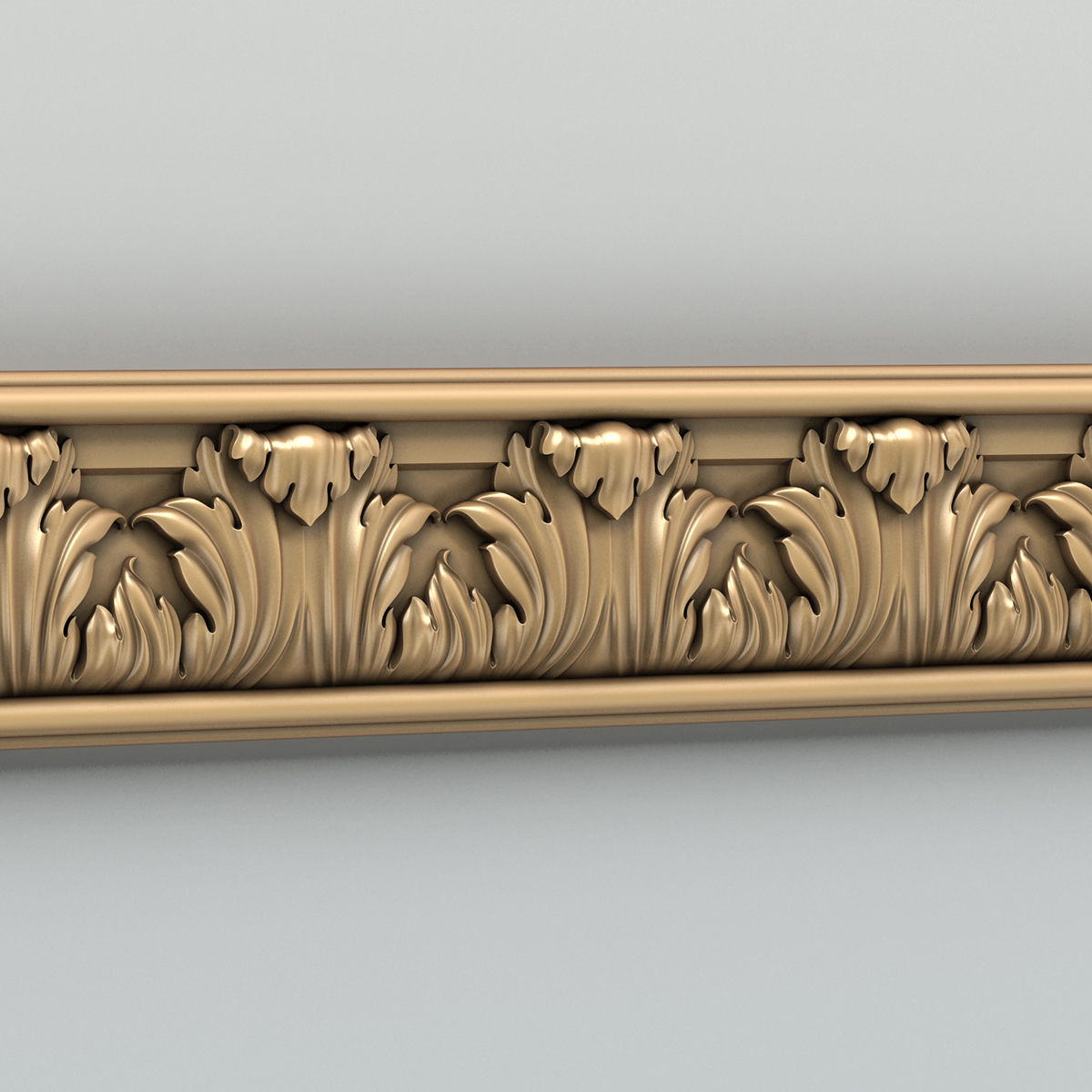 decorative molding 3d max