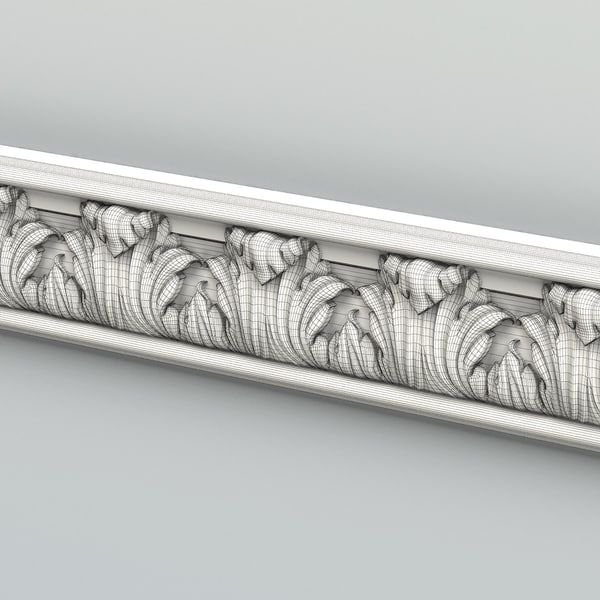 decorative molding 3d max