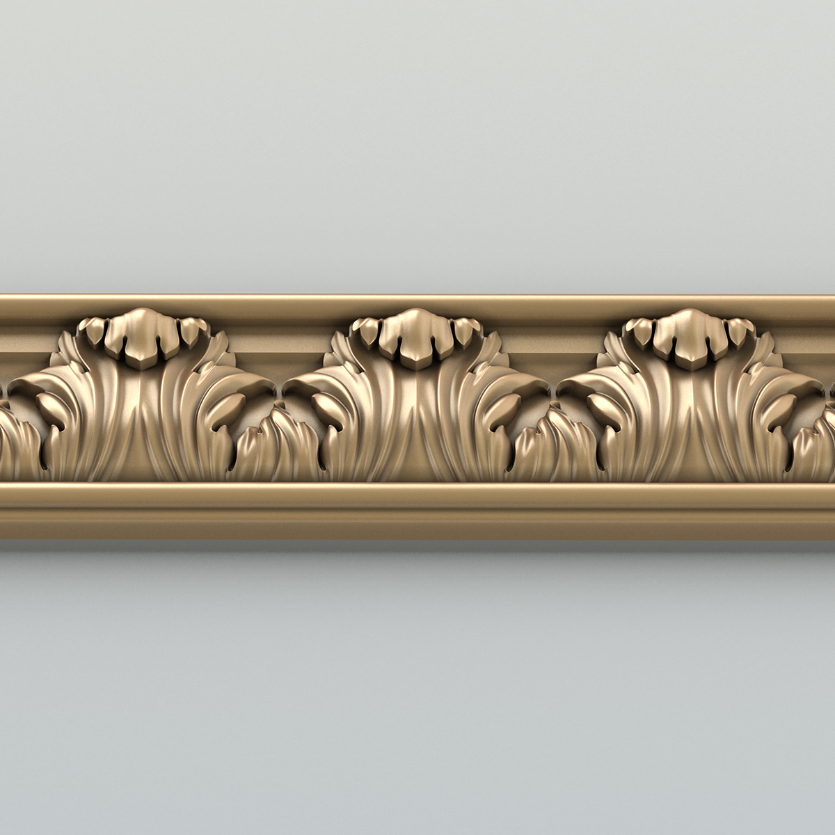 decorative molding 3d max