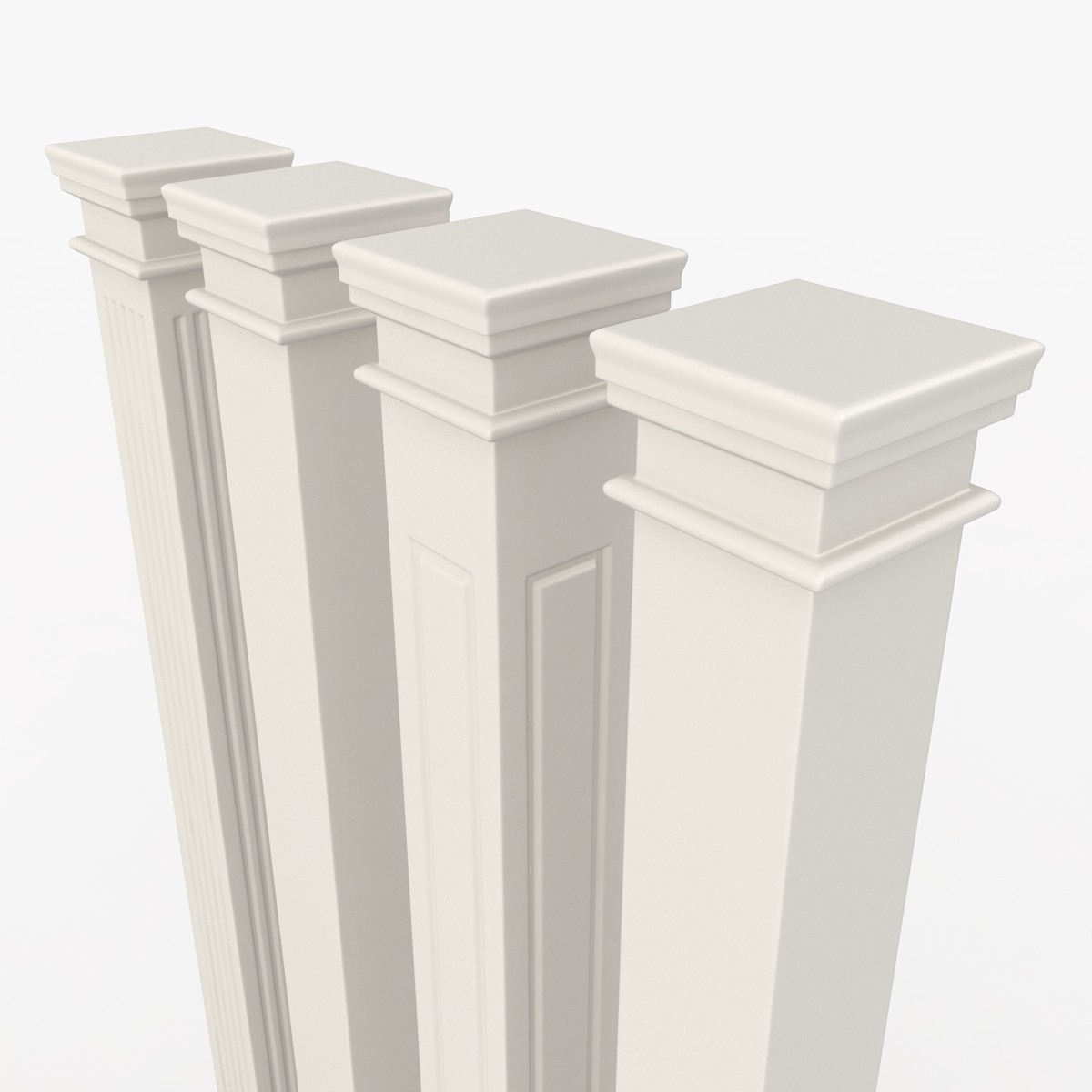 3d model column 08