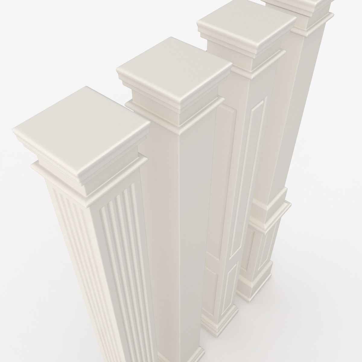 3d model column 08