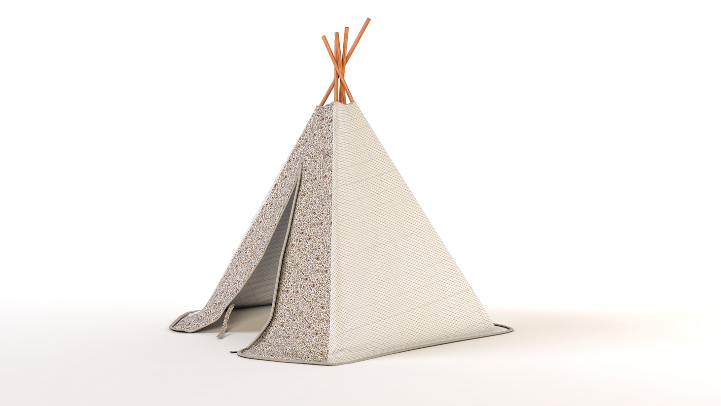 tipi child funny 3d model