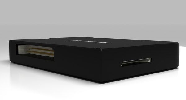 card reader 3d max
