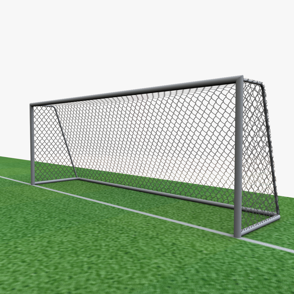 3d model soccer field
